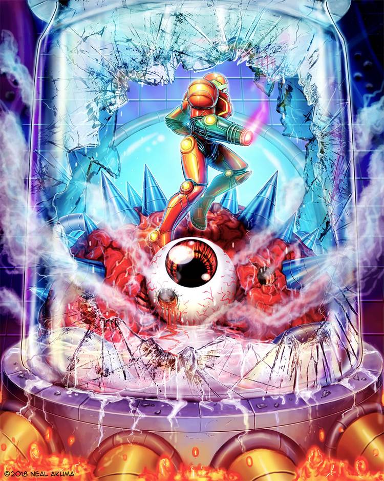 Metroid 10 Amazing Fan Art Depictions Of Mother Brain Metroid 10 Amazing Fan Art Depictions Of Mother Brain
