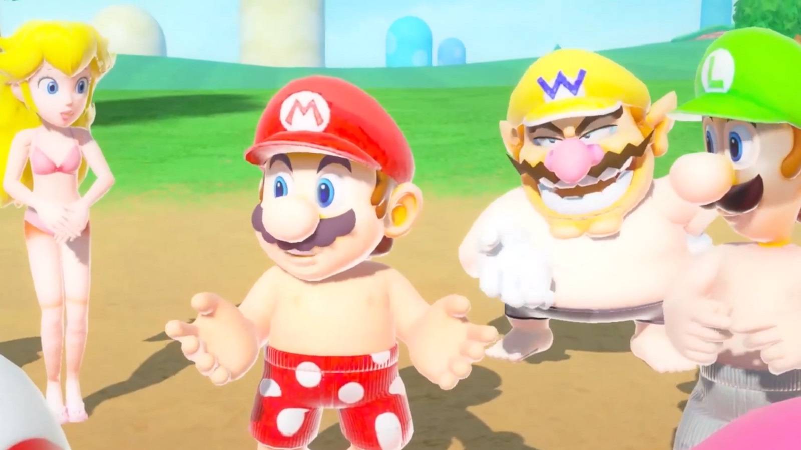 Mario And Crew Are Ready For Summer With This Fanmade Super Mario Party ...
