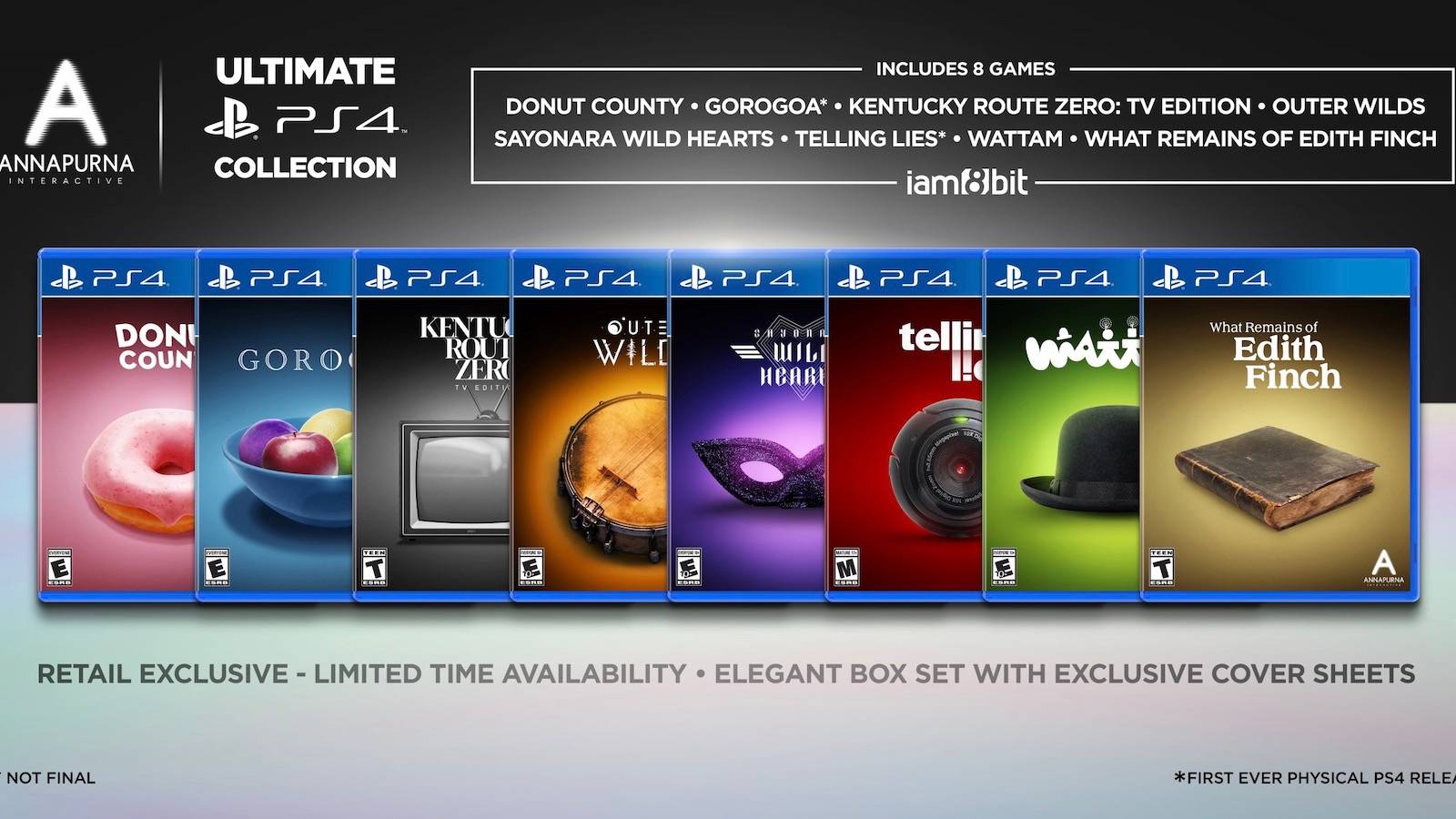 Annapurna Drops Massive PS4 Box Set Of Its Eight Best Games