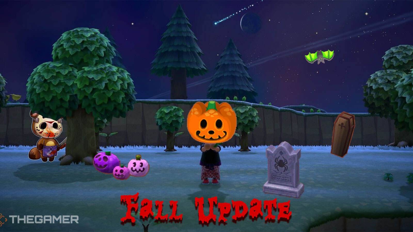 Animal Crossing: New Horizons Gets Spooky In Its Fall Update