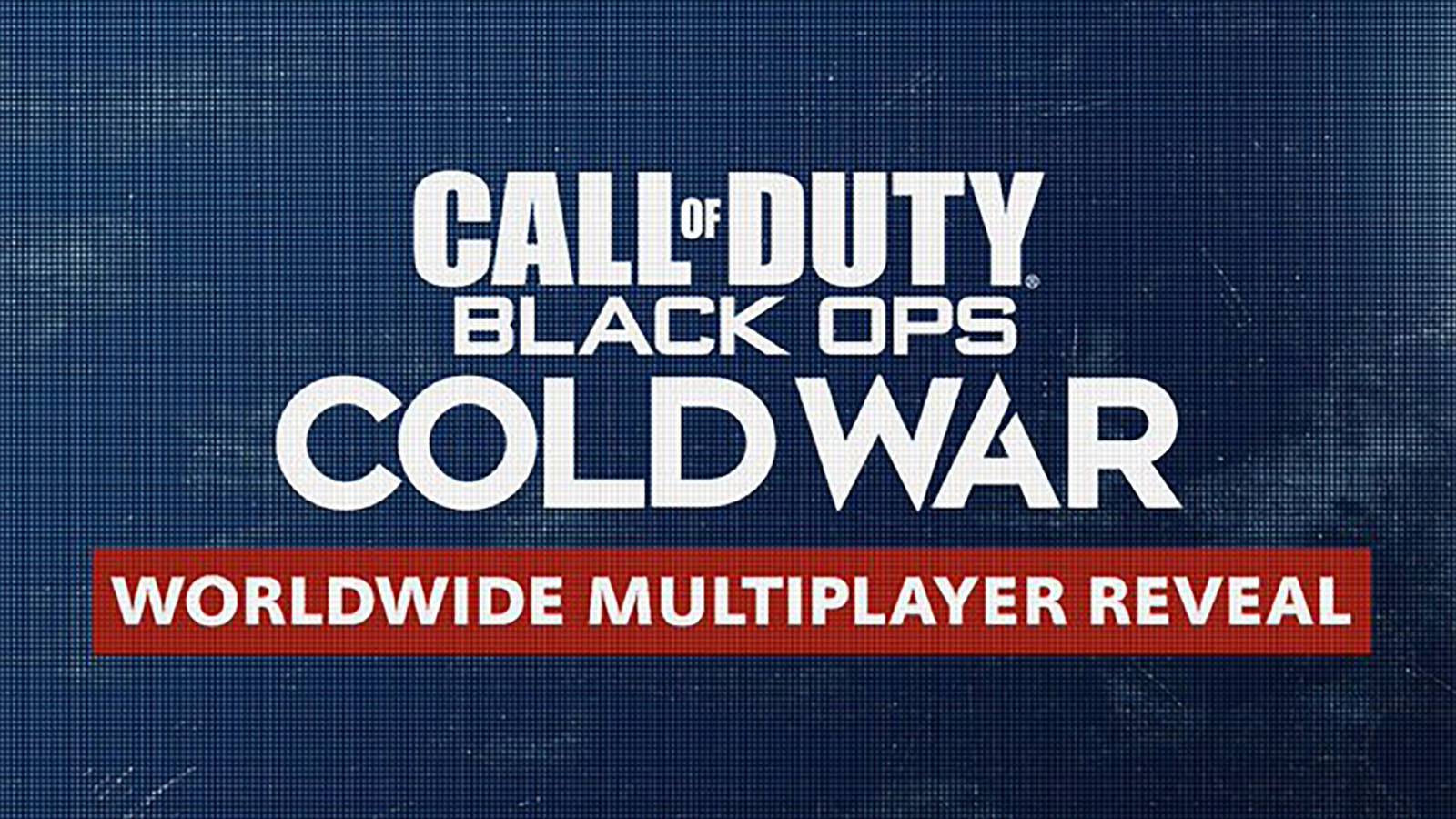 Call Of Duty: Black Ops Cold War Multiplayer Reveal Happening Tomorrow