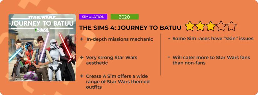The Sims 4: Journey To Batuu Review