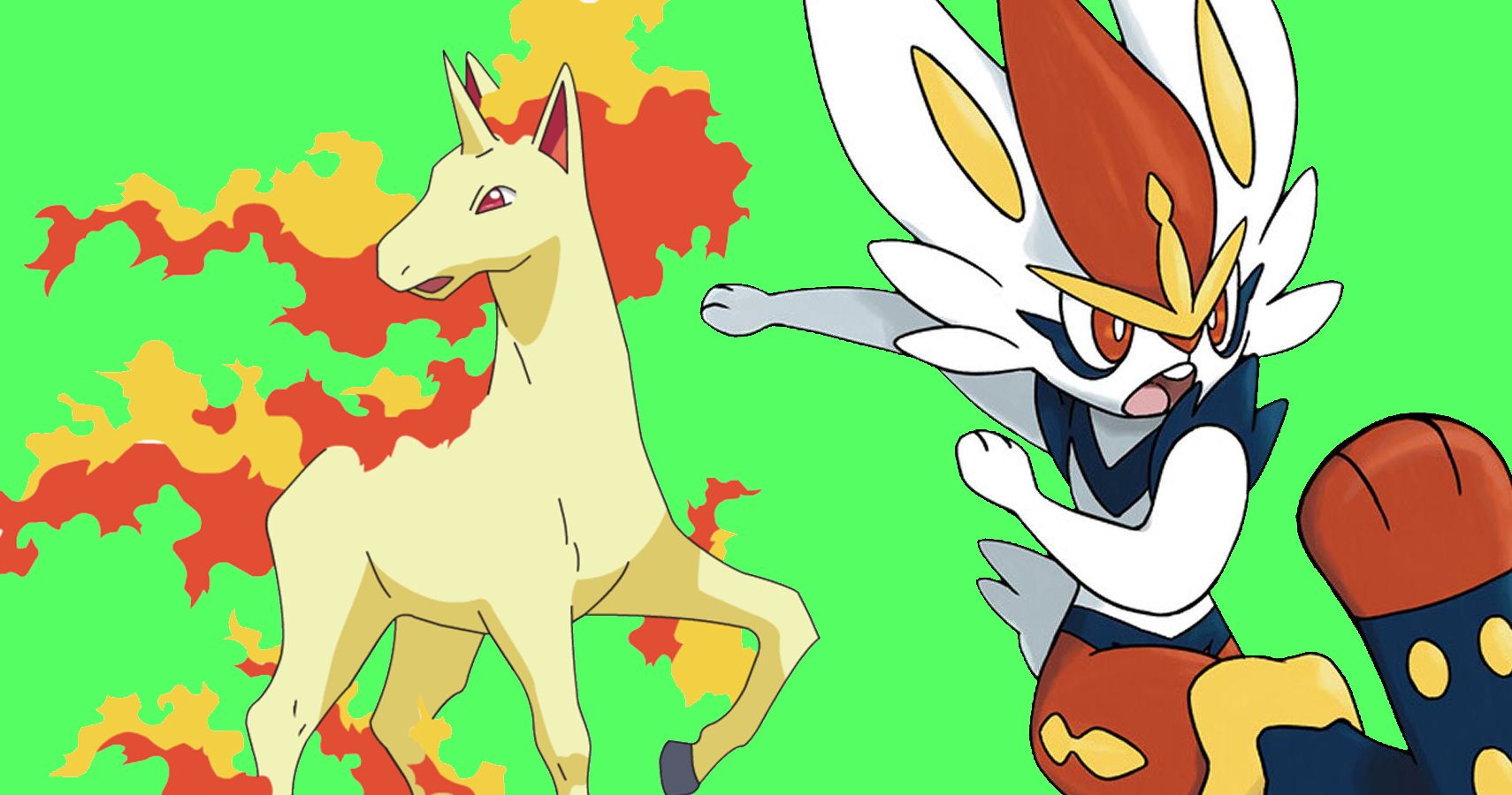 Pokémon: The Fastest Fire-Type Pokémon Of Every Generation, Ranked