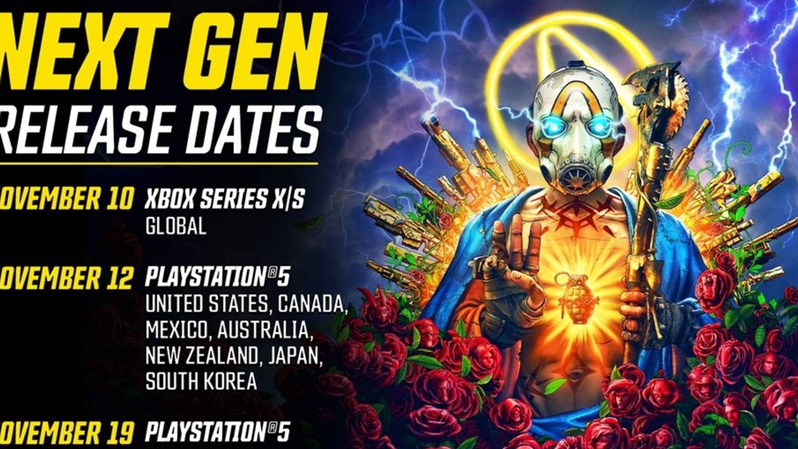 Borderlands 3 Coming To PS5 And Xbox Series X/S This November