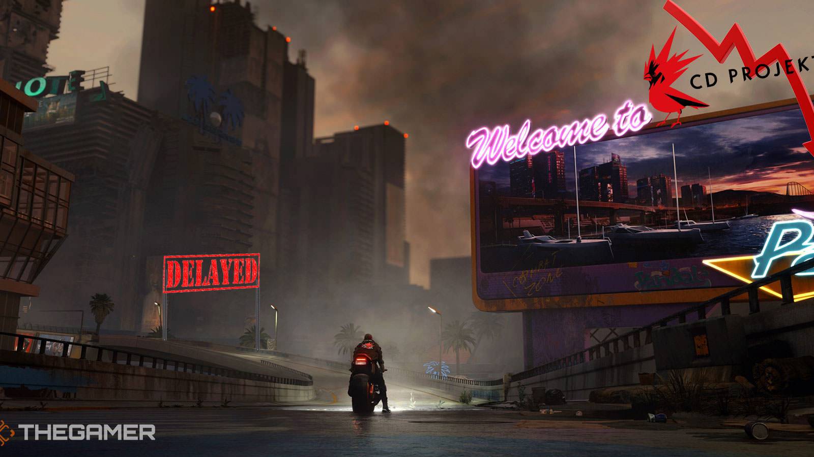 Following Cyberpunk Delay, CD Projekt Red Stock Falls 25%