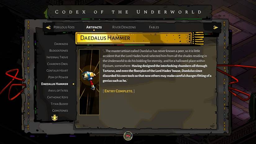Hades: How to Find & Use Every Artifact in the Game