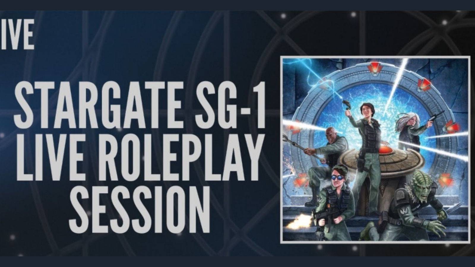 Watch Six Stargate Cast Members Play The Stargate RPG On October 18