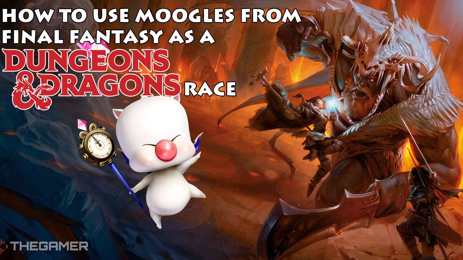 How To Use Moogles From Final Fantasy As A D&D Race