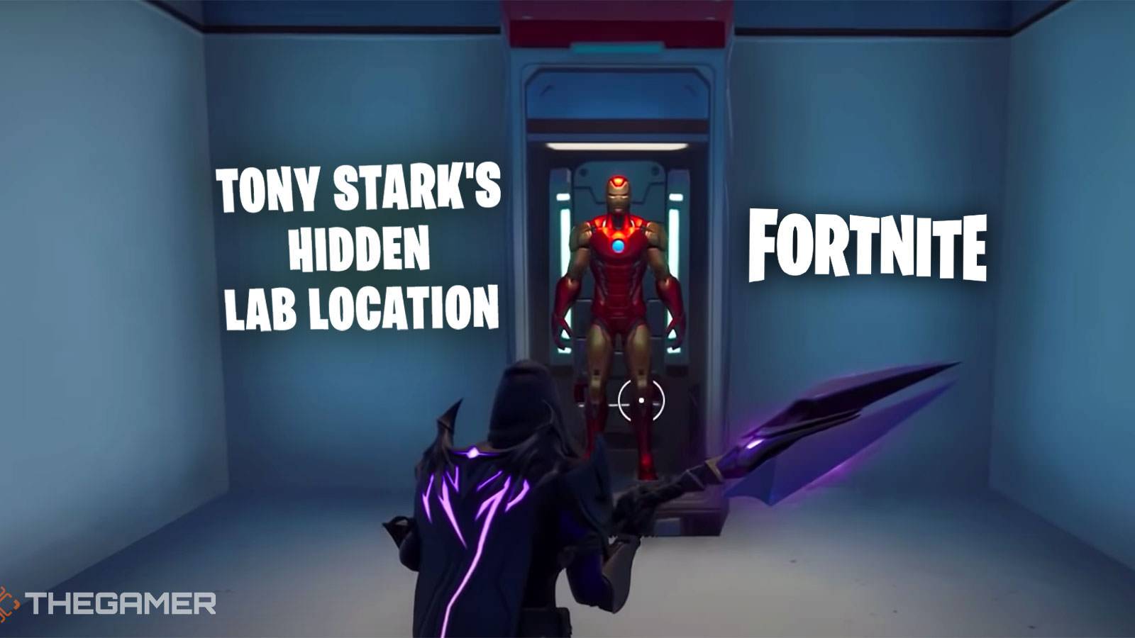 Fortnite: Tony Stark's Hidden Lab Location