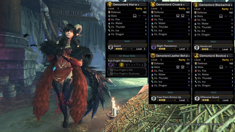 Monster Hunter World: How To Get The Fun Fright Fest Demonlord Armor ...