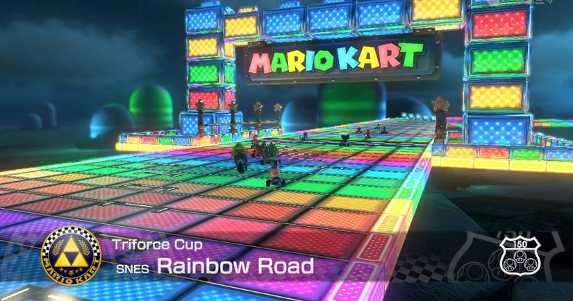 On The Level: Taking A Joyride Down Super Mario Kart’s Rainbow Road