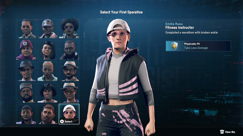 Which Starting Operator To Pick In Watch Dogs Legion