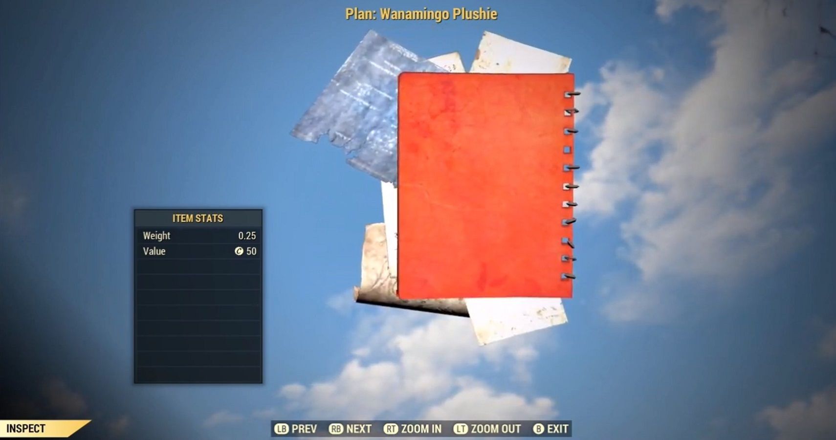 Fallout 76 Wanamingo Plushie Plans, How To Get And Craft