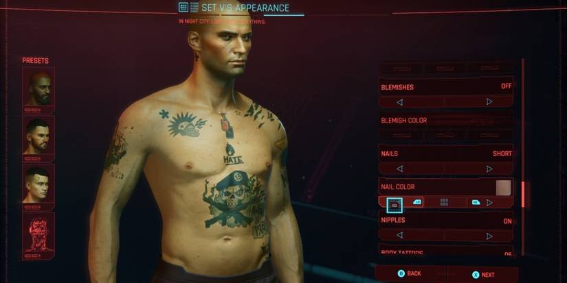 Cyberpunk 2077 The Body Tattoos Ranked