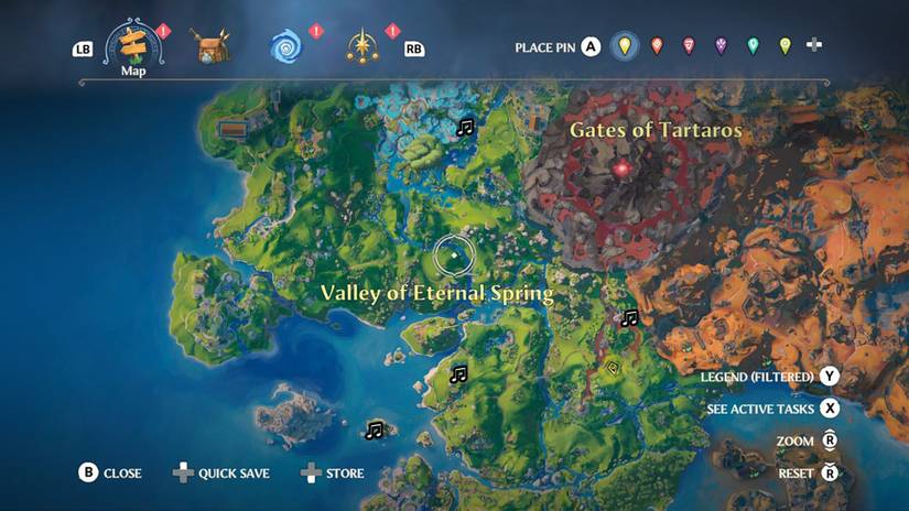 How To Solve Each Lyre Myth Song Challenge In Immortals Fenyx Rising