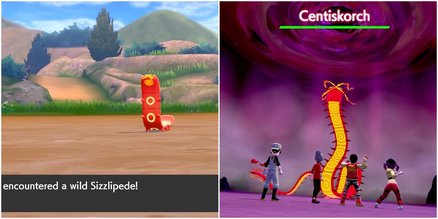 Pokémon Sword & Shield: How To Catch, Train, & Evolve Sizzlipede