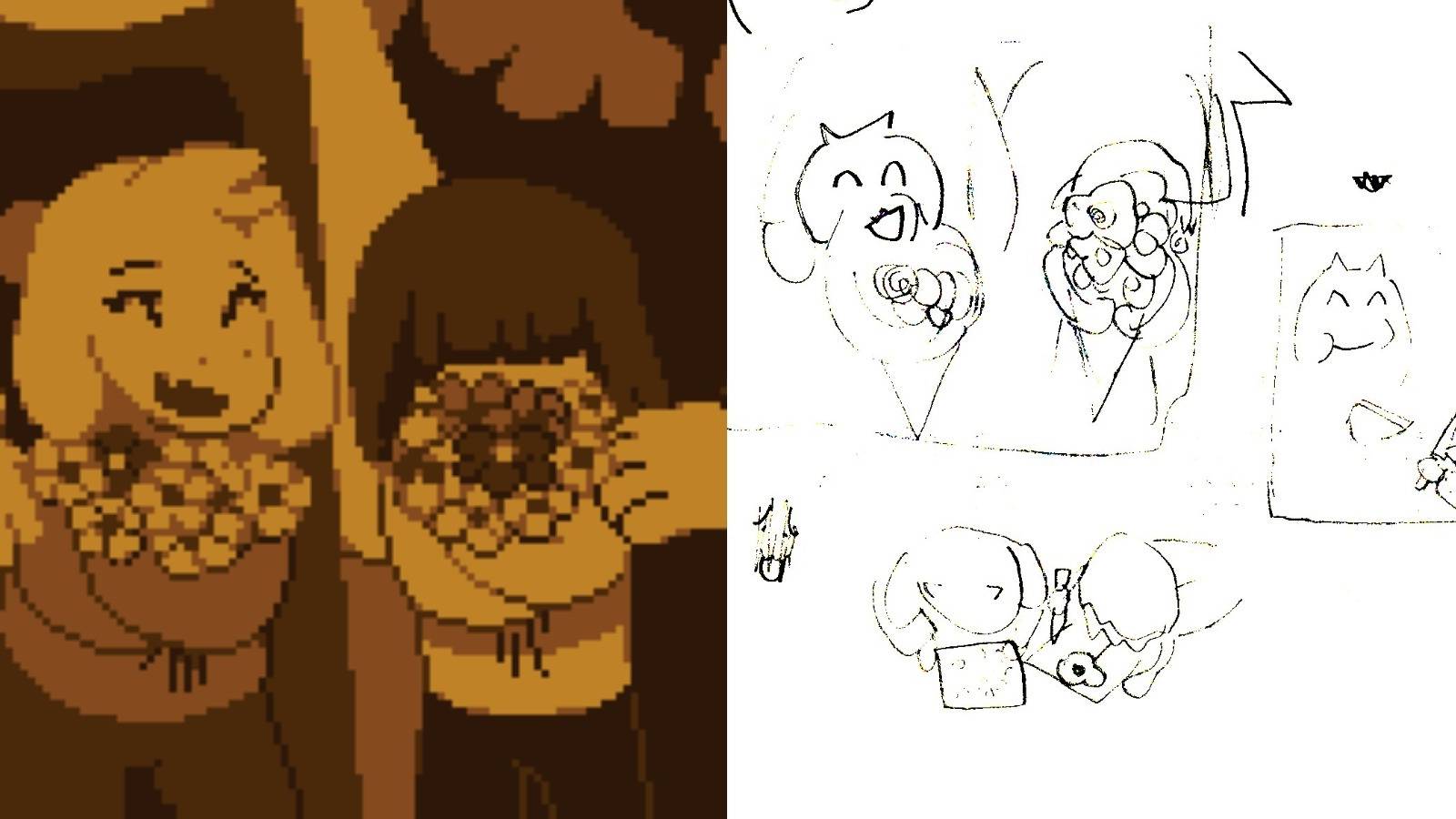 Toby Fox Reveals Art Of Undertale's Cut Scenes