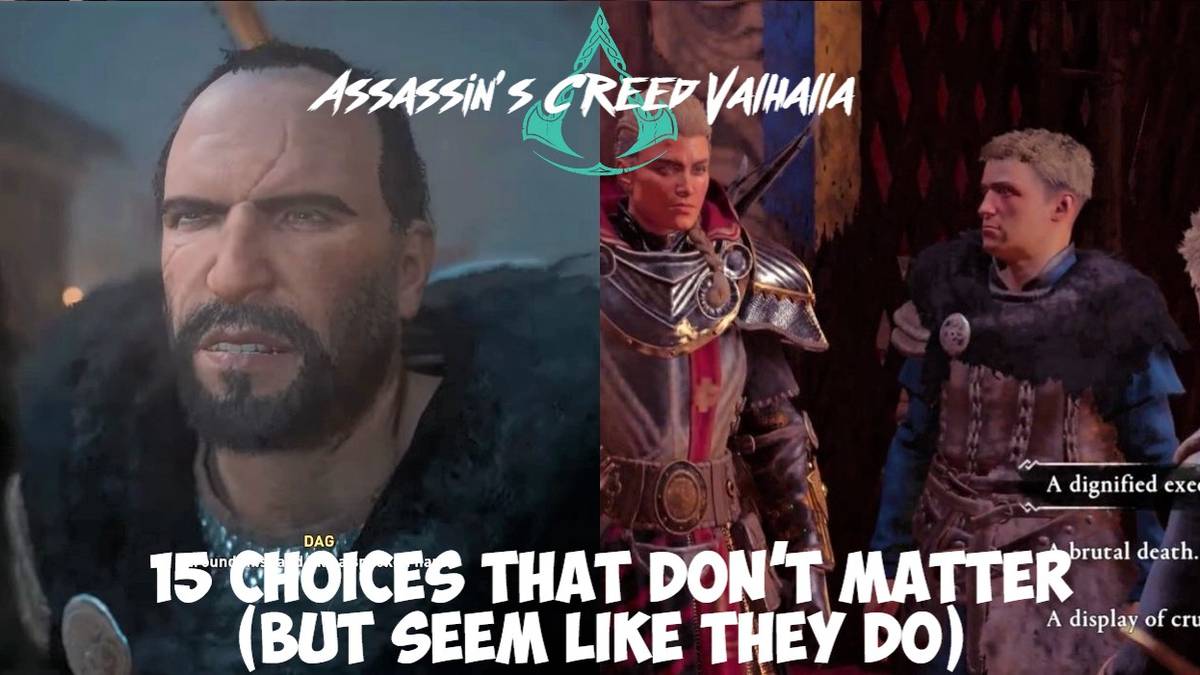 Assassin’s Creed Valhalla: 15 Choices That Don’t Matter But Seem Like ...
