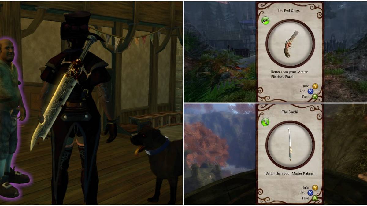 Fable 2: Best Legendary Weapons Ranked
