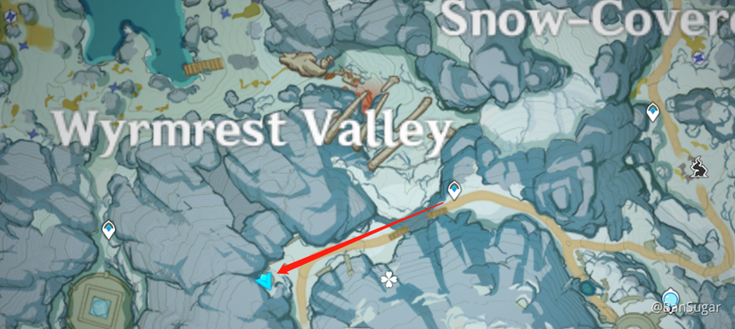 Genshin Impact: Dragonspine Treasure Box Locations