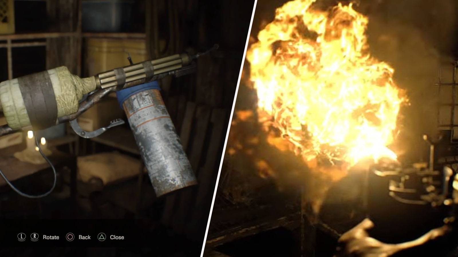 Resident Evil 7: How To Build The Burner Flamethrower
