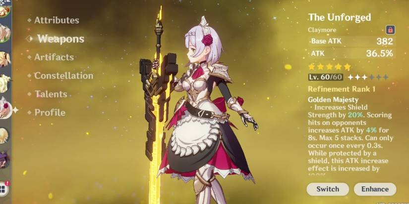 The Best Weapons From Genshin Impact's Remembrance Of Jade And Stone