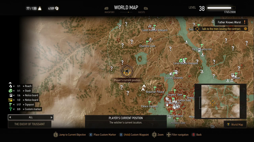 The Witcher 3: A Guide To Father Knows Worst