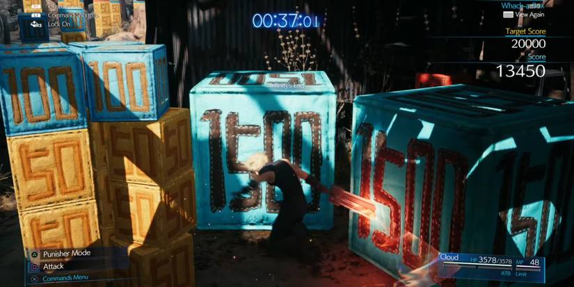 squats challenge ff7 remake