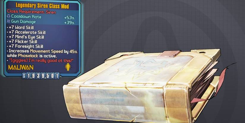 Borderlands 2: 10 Best Legendary Class Mods