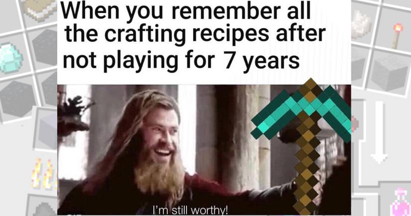 10 Hilarious Video Game Crafting Memes You Need To See