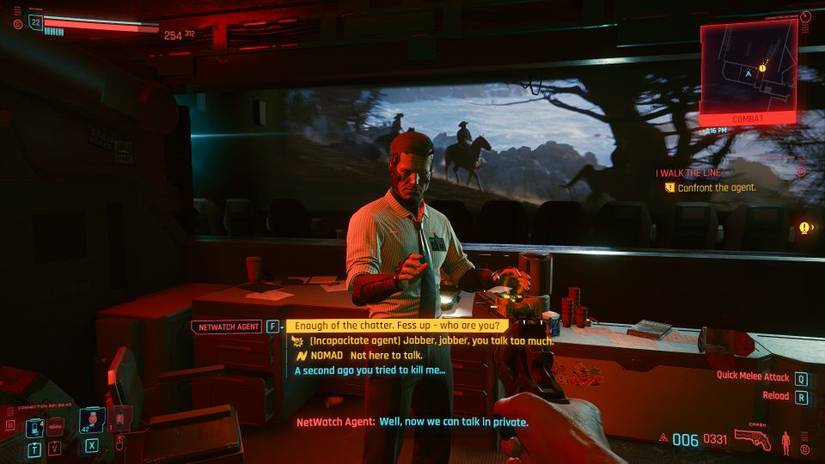 Cyberpunk 2077: Every Nomad Dialogue Option And Where You Can Choose It