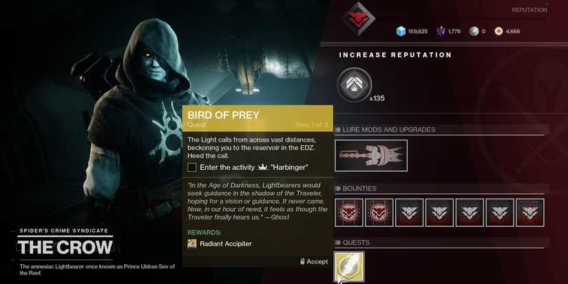 Destiny 2: How To Earn The Radiant Accipiter Ship