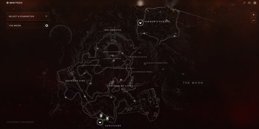 Destiny 2: Every Moon Region Chest Location