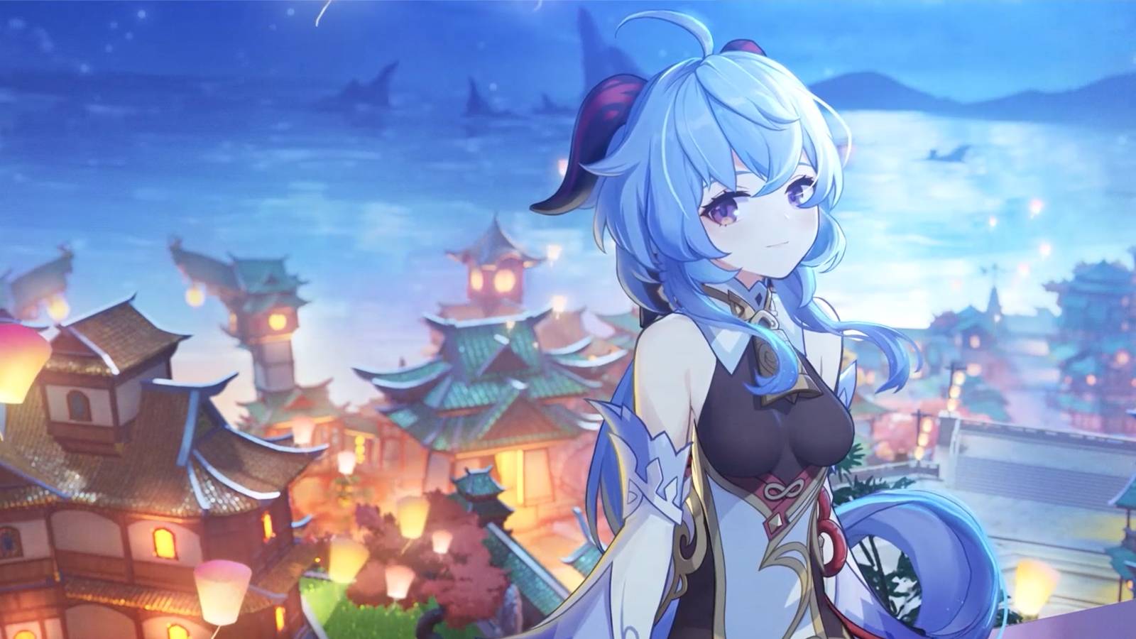 blue night wallpaper engine