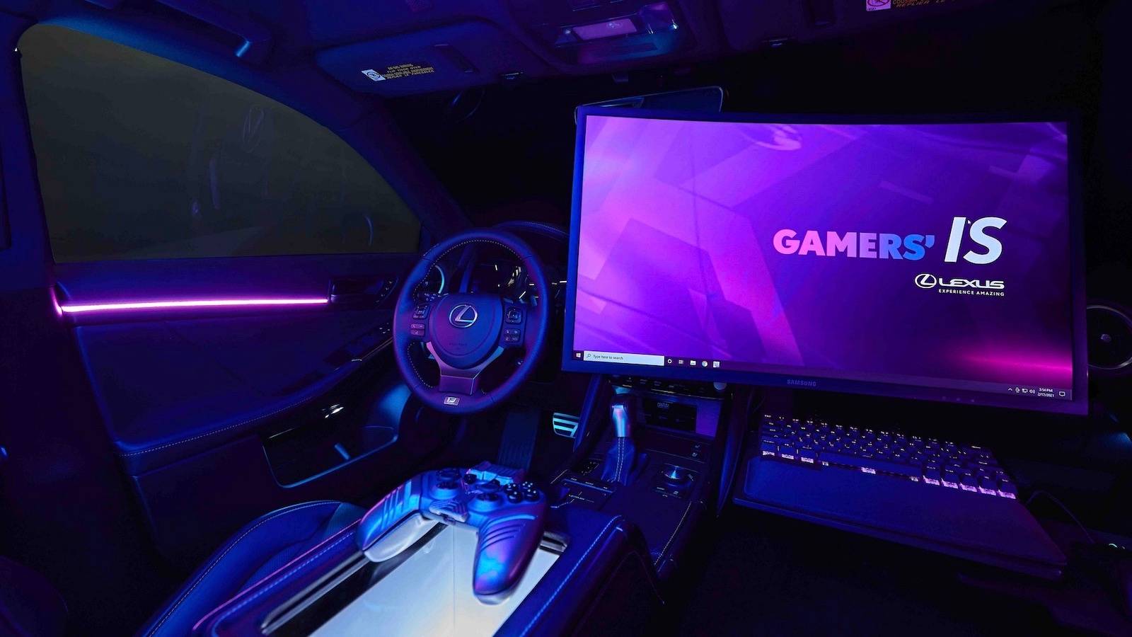 Lexus Partners With Twitch Streamer To Create A Car For Gamers