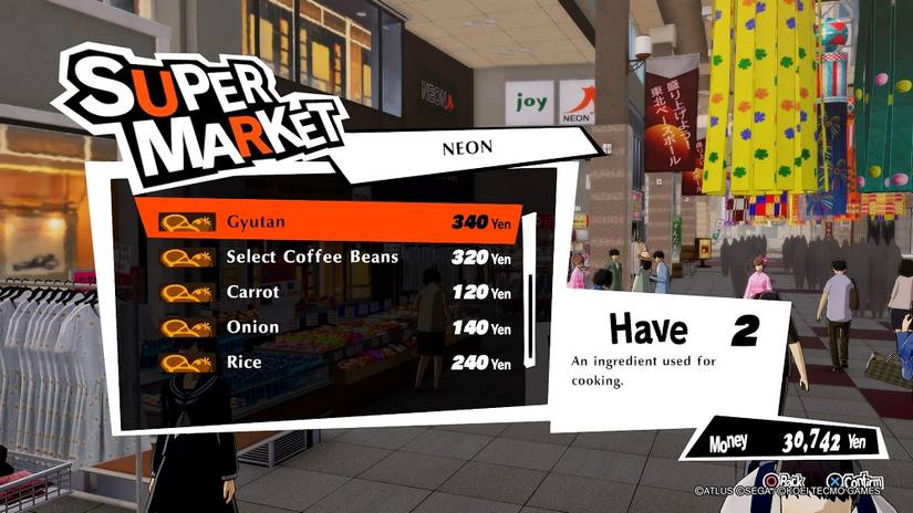 Where To Get All Cooking Recipes In Persona 5 Strikers