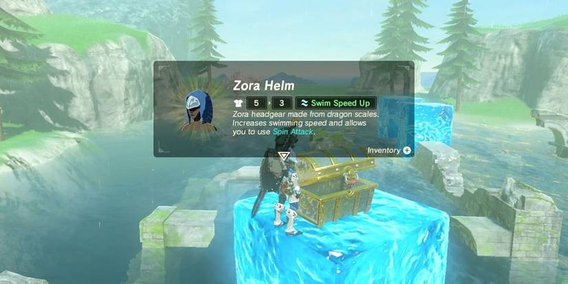 Where To Find The Zora Helm In BOTW