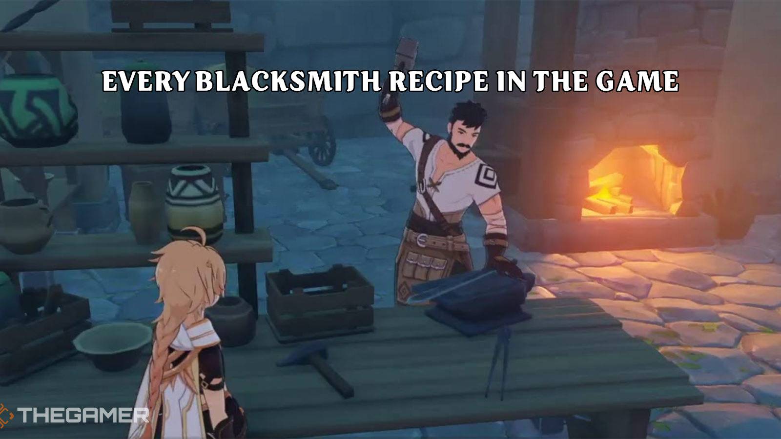 Genshin Impact: Every Blacksmith Recipe
