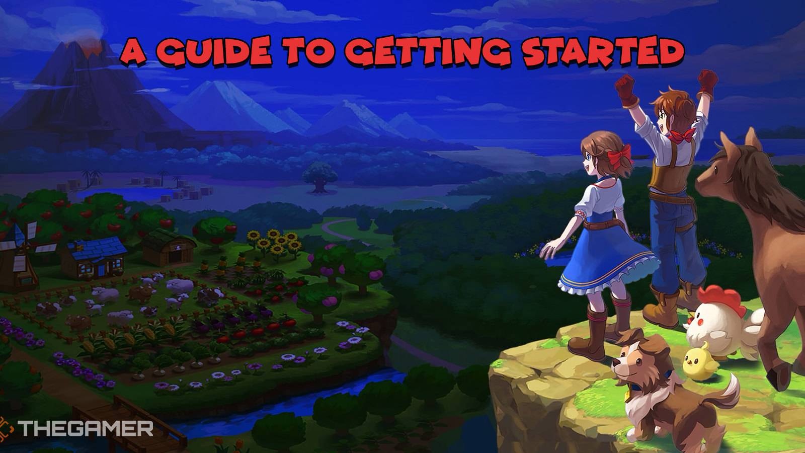 A Guide To Getting Started In Harvest Moon: One World