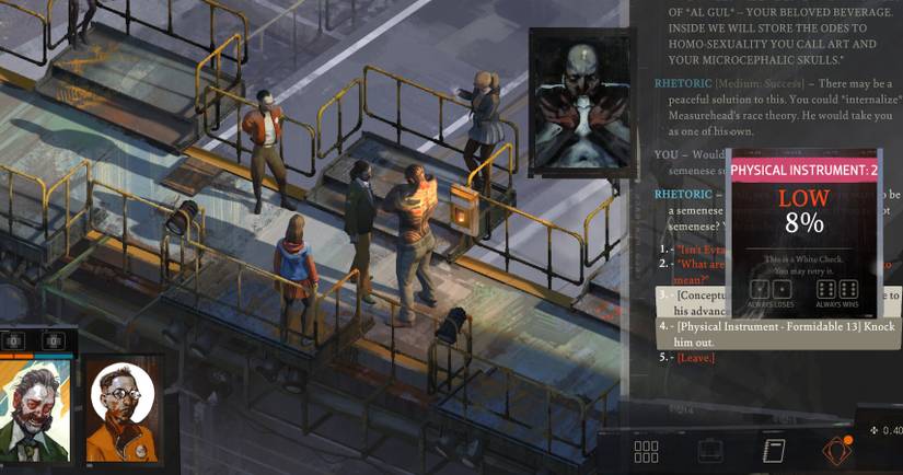 Disco Elysium: How To Get Past Measurehead