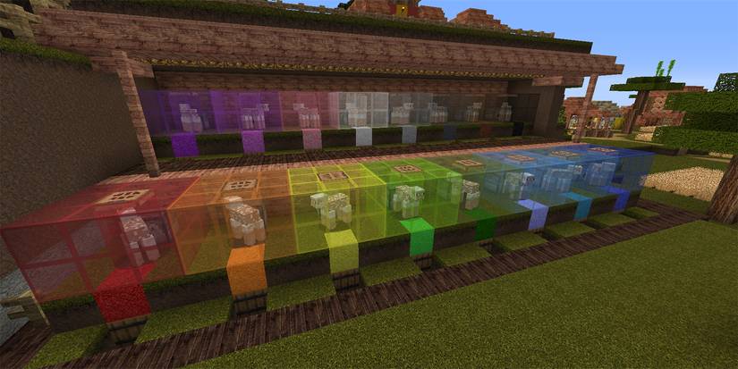 how to color sheep in minecraft