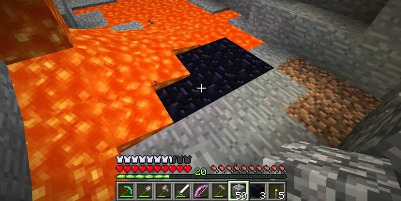 Minecraft: How To Mine And Make Your Own Obsidian