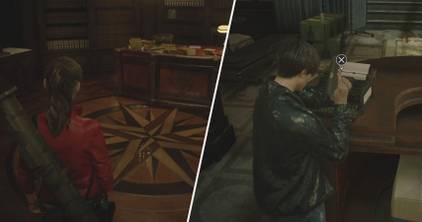 Red Jewel Box And Scepter Location In RE2