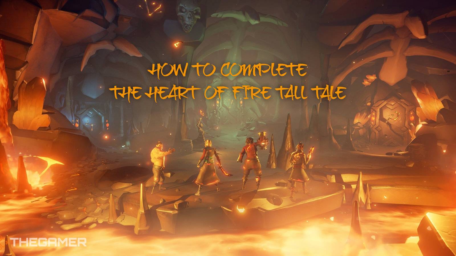 Sea of Thieves: How to Complete the Heart of Fire Tall Tale
