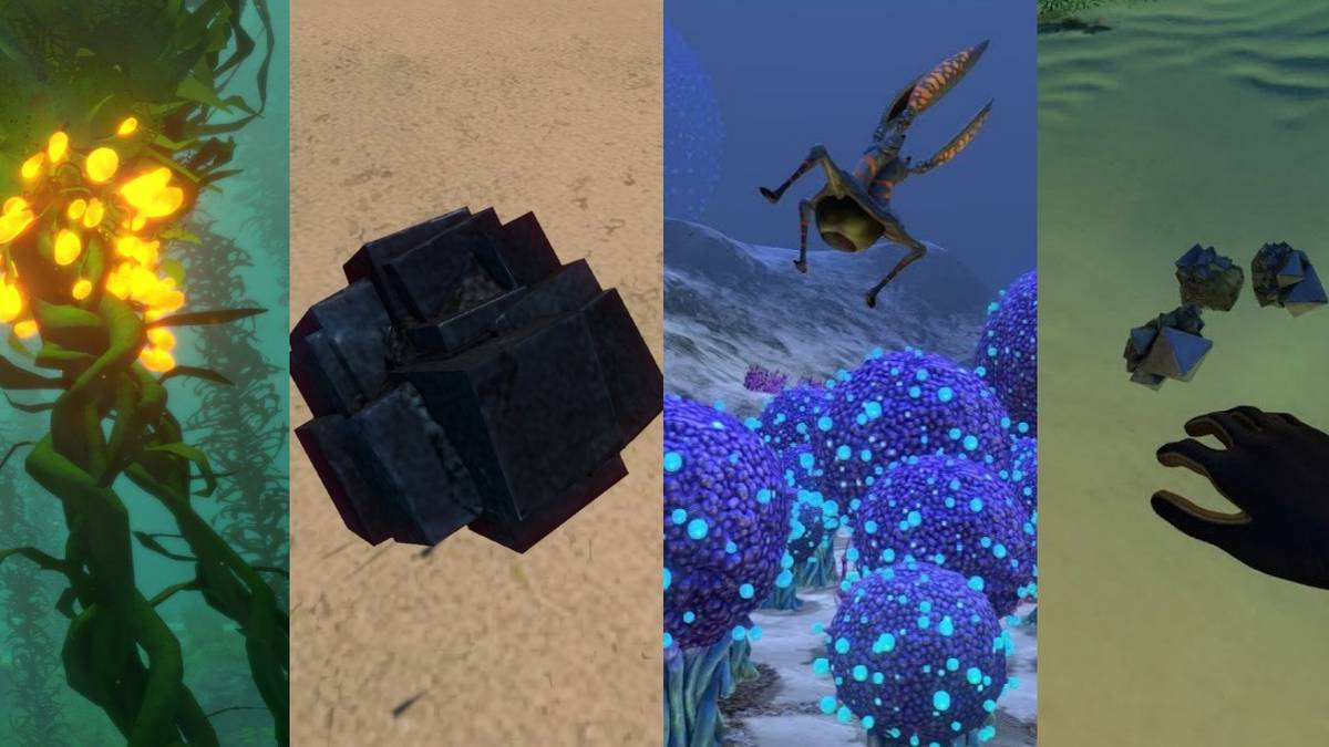 Subnautica: All Of The Raw Materials (& Where To Find Them)