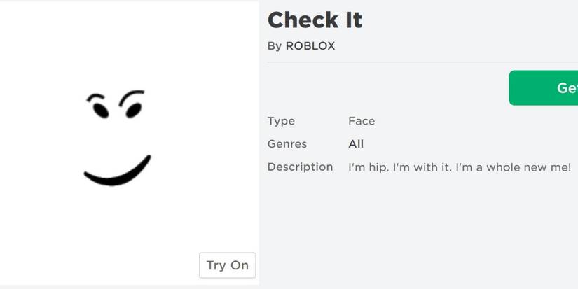Roblox: All Of The Free Faces In The Catalog