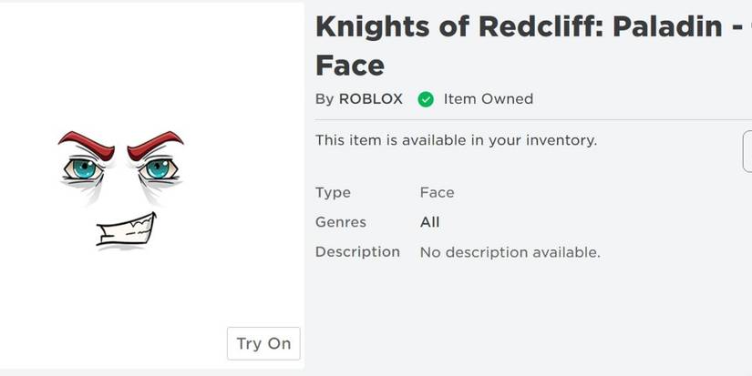 Roblox: All Of The Free Faces In The Catalog