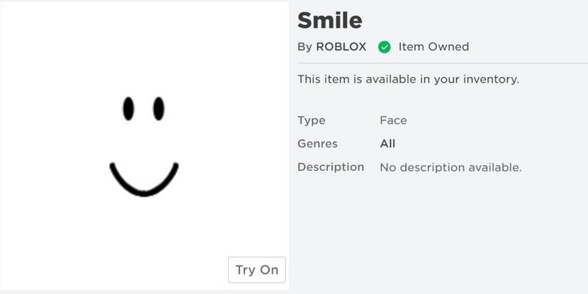 Roblox: All Of The Free Faces In The Catalog