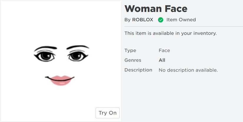 Roblox: All Of The Free Faces In The Catalog