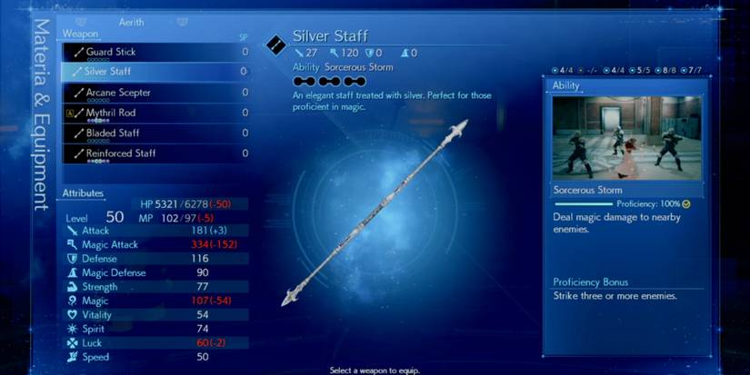 Final Fantasy VII Remake: Every Weapon In The Game (& Where To Find Them)
